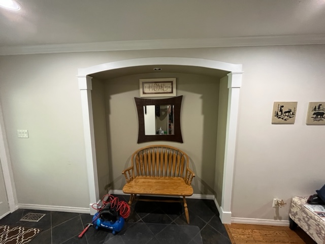 Alcove Posts with curve
