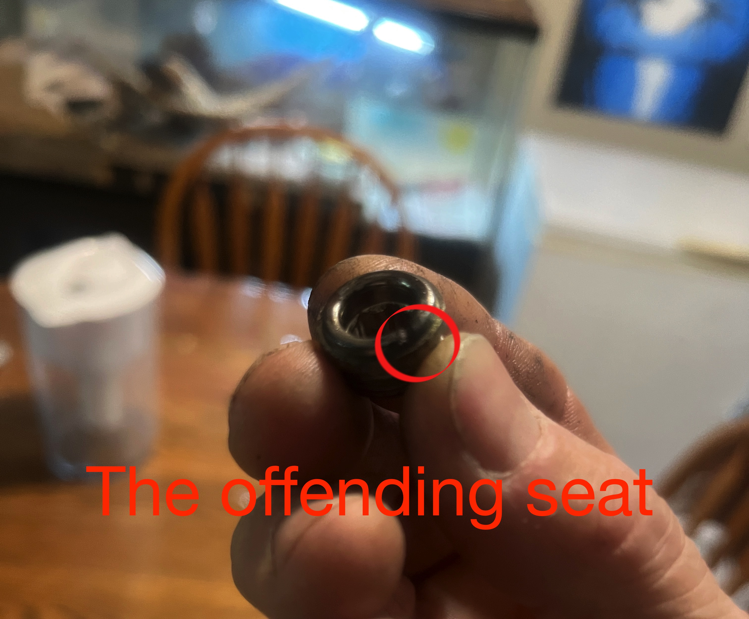 Leaky Waltec faucet still leaks after changing parts – check the seats!!